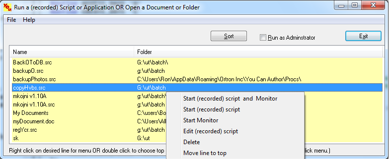 Run Apps and Open Documents and Folders Quickly to Automate File ...